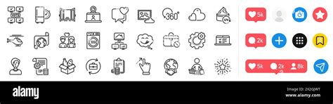 Settings Blueprint Refrigerator Timer And Global Business Line Icons Pack For Web App Social