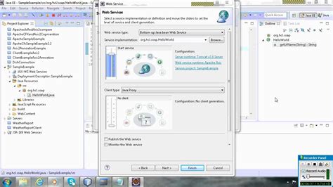 Wsdl Example Consuming On Ecplise Using Apache Cxf 2x Youtube