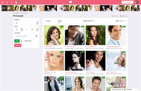 Online Status Assigned By The System Add On More Matches Marketplace PG Dating Pro