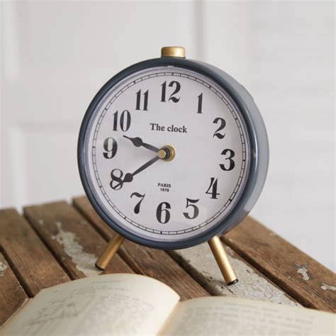 Caspian Tabletop Clock Farmhouse Décor