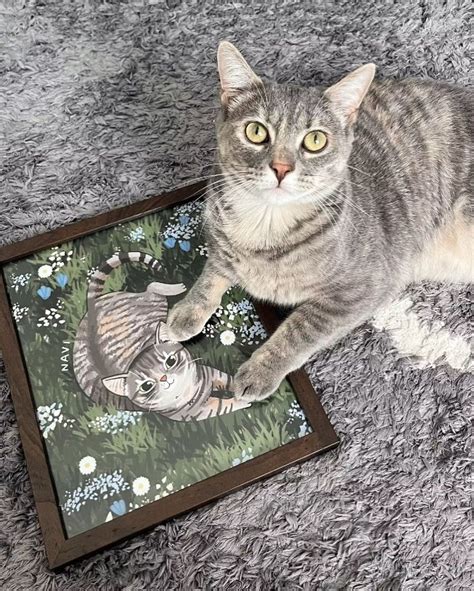 Pin On Cat Paintings