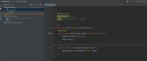 IDEA 创建 JavaFX 工程 Binge 和时间做朋友 博客园