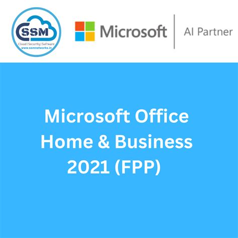 Microsoft Office Home And Business 2021 Fpp