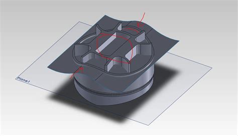 how to extrude cut a specific feature grabcad questions