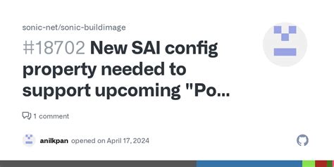 New SAI Config Property Needed To Support Upcoming Port Access Control Feature Issue