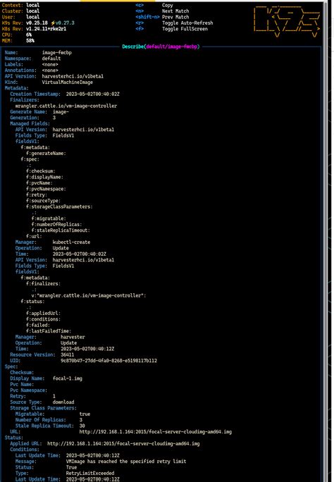 [bug] no error displayed when upgrading to use an invalid download url