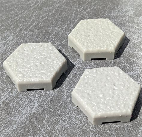 20 Pack Clickable Hex Terrain Tile Modular Terrain System Etsy