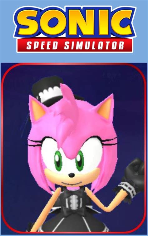 Sonic Speed Simulator Roblox Gothic Amy