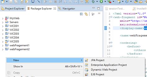 Java Web Fragement Project 傑特資訊手札