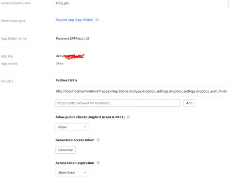 No Files Uploaded After New Dropbox App Issue Frappe Frappe GitHub