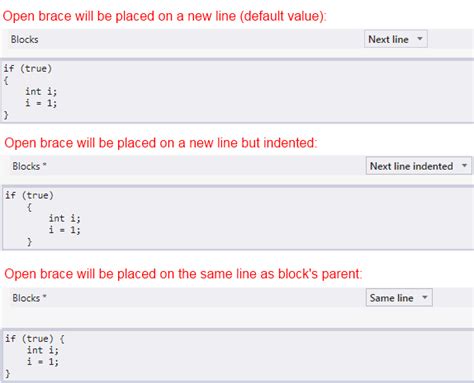 JustCode Code Style Settings For C Part