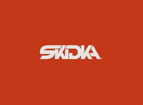 Skda Logo On Red Background