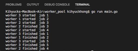 GoLang Tutorial Channels Worker Pools