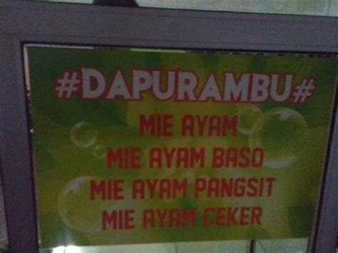 Menu At Dapur Ambu Restaurant Lumbungsari