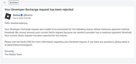 Devex Request Was Rejected For Above Maximum Payment Method Threshold Platform Usage