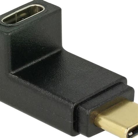 Delock Adapter Usb Gbps Usb Type C Male Female Angled Up Down Leroy Merlin South Africa