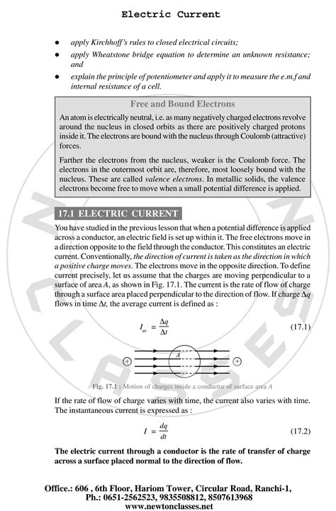 SOLUTION: Chapter 3 current electricity - Studypool