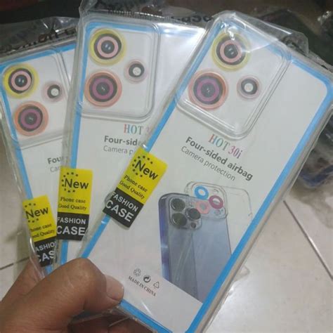 Jual Cace Cassing Infinix Hot I Casing Bening Transparan Pelindung Camera Tebal Acp Shopee