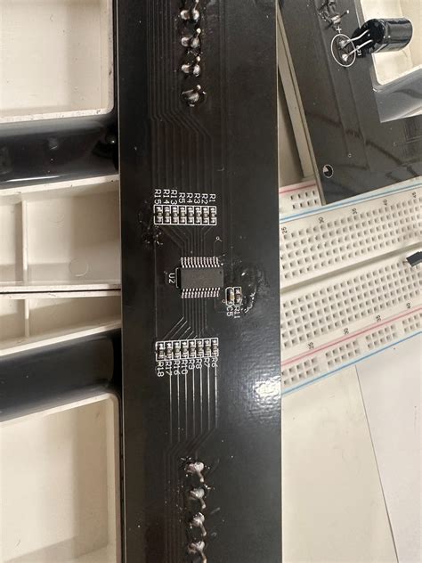 Make 16 Channel Constant Current LED Sink Driver For 6 Digit 7 Segment Clock LEDs And