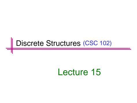 Solution Discrete Structure Basic Concepts Of Relation Types Of Relations Relation On A Set The