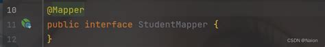 在 Springboot 中 初步使用 Mybatisspringboot Mybatis Csdn博客