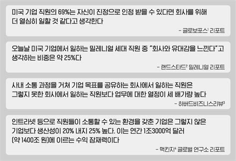 요즘 기업의 지상 과제 “직원을 회사와 통 通 하게 하라 ” 네이버 블로그