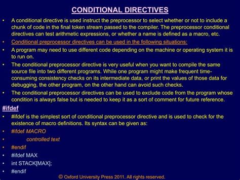 preprocessordirective ppt