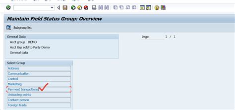 Creating Customer Account Group SAPCODES