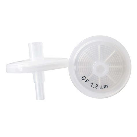 High Throughput 1 2μm Glass Fiber Syringe Filters For Hplc Sample