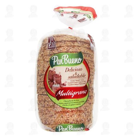 Pan Multigrano Pan Bueno 500 Gr