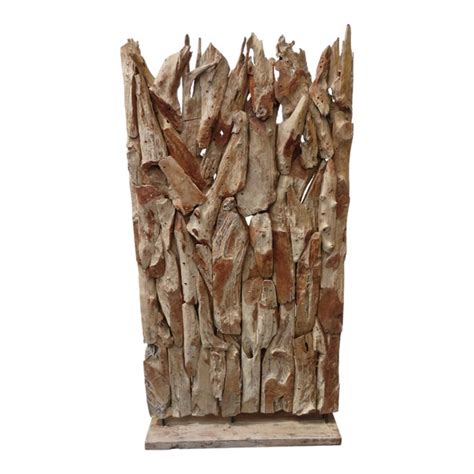 Modern Rustic Driftwood Natural Wood Wall Panel Chairish