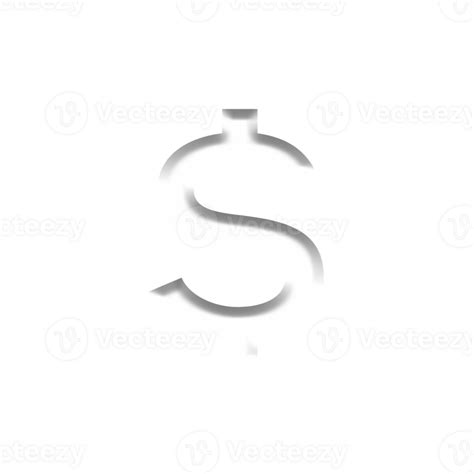 Usd Dollar Sign Icon Symbol 33153186 Png