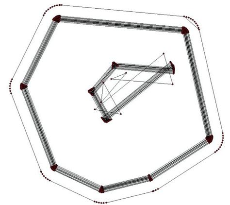 Python Draw Polygons From Self Intersecting Lines Looking For A