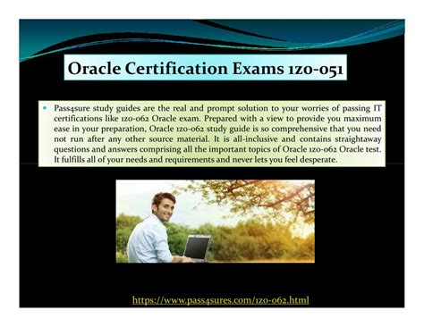 Ppt 1z0 062 Oracle Oracle Database Powerpoint Presentation Free Download Id 7331792