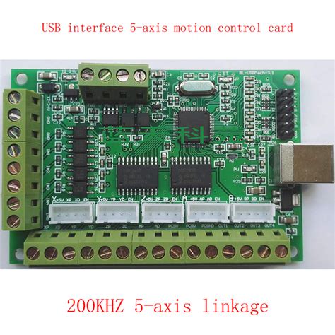 Mach3 Interface Board Usb Interface Engraving Machine Cnc 5 Axis Motion Control Card 200khz