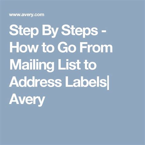 Design And Print Online Mail Merge Import Data From A Spreadsheet Import Addresses From Excel