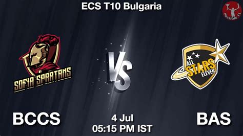 Bccs Vs Bas Dream11 Prediction Fantasy Cricket Tips 04 Jul 2025