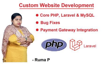 Be Your Custom Php Laravel Website Developer By Palruma Fiverr