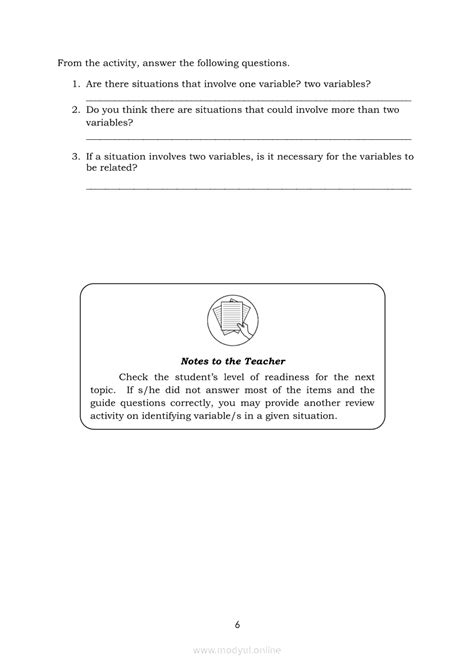 Statistics And Probability Module Illustrating The Nature Of Bivariate Data SHS Modules