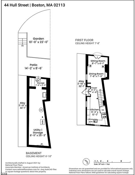 Bostons Skinny Spite House Hits The Market For 12 Million Ten