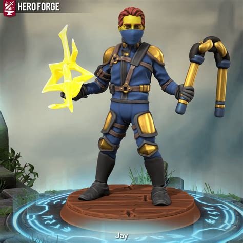 Made The Main Ninja In Heroforge Rninjago