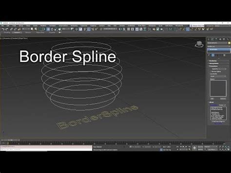 Border Spline For Ds Max Polycount