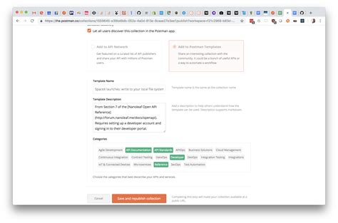 Self Publishing More Than 1 Template · Issue 5374 · Postmanlabs