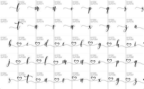 Loved Heart Script Windows Font Free For Personal