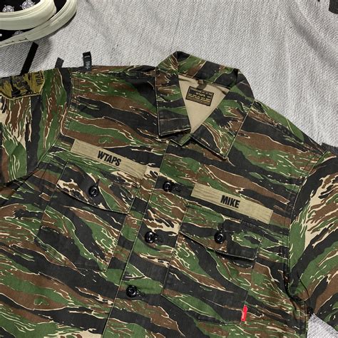 Wtaps Wtaps Buds Ss 02 Shirts Camo Tigers Tripe Arcticst Reversible