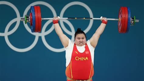 Li Wenwen Goes Back To Back For China In Superheavyweight Nbc Olympics