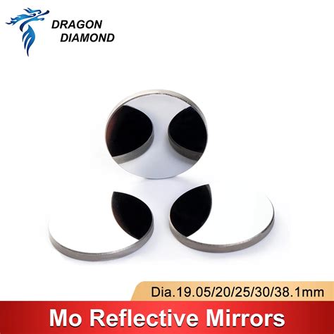 3pcs Laser Reflective Mirror Diameter 19 05 20 25 30 38 1mm Mo Mirror