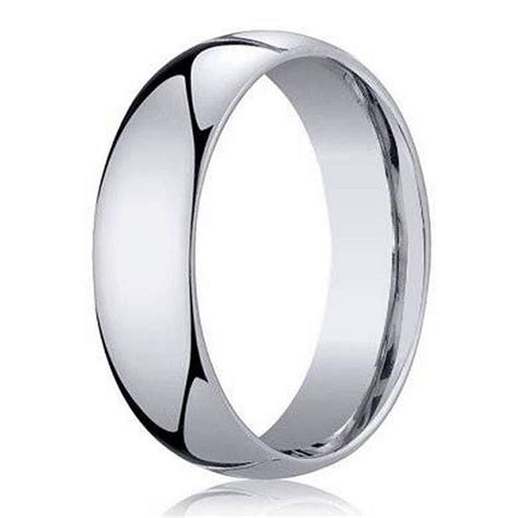 Shop Platinum Wedding Bands L Just Mens Rings