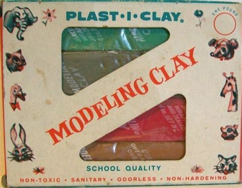 Modeling Clay Set With Instructions