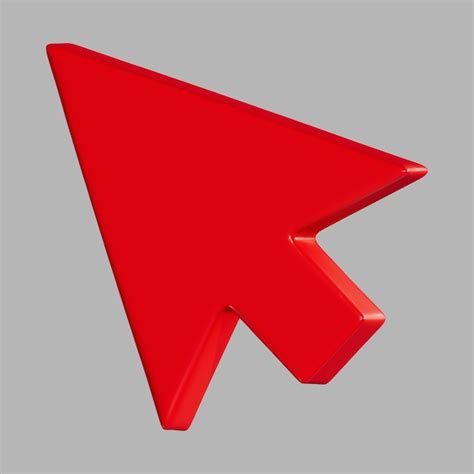 Premium Psd 3d Cursor Mouse Arrow